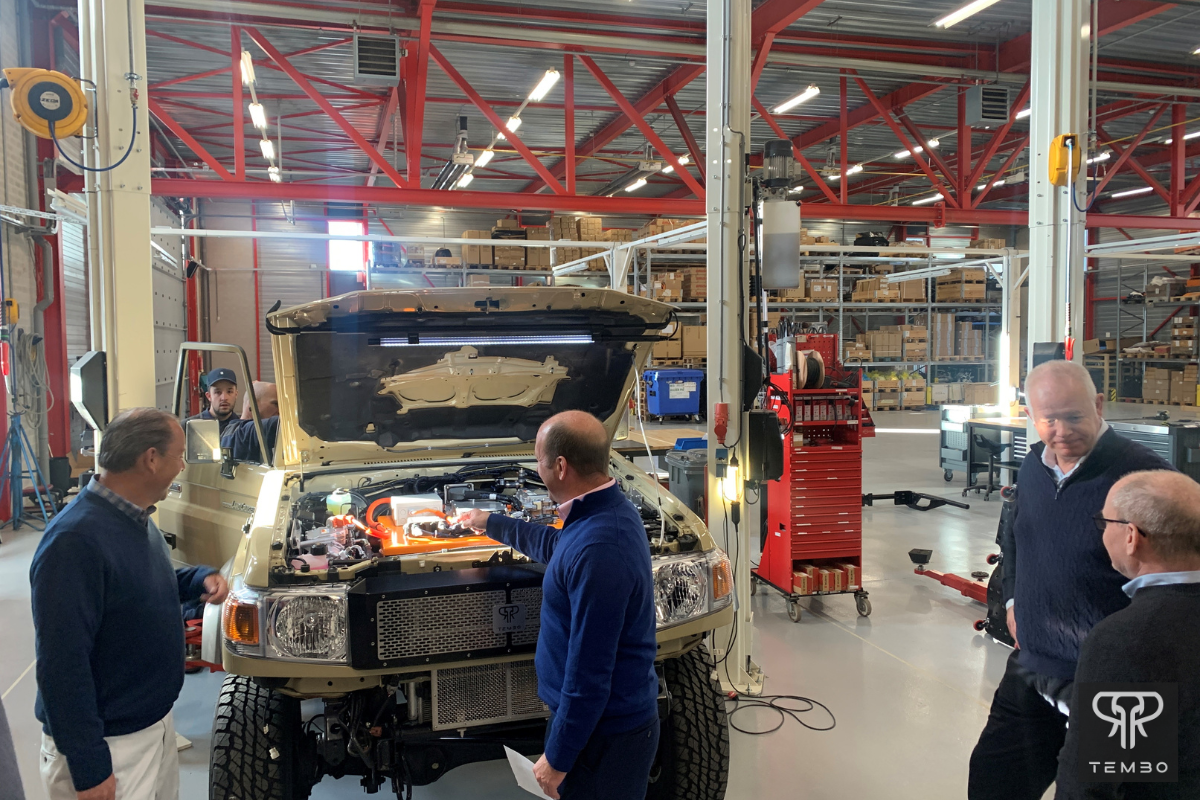 ETC Mauritius CEO visits Tembo's Eindhoven facility